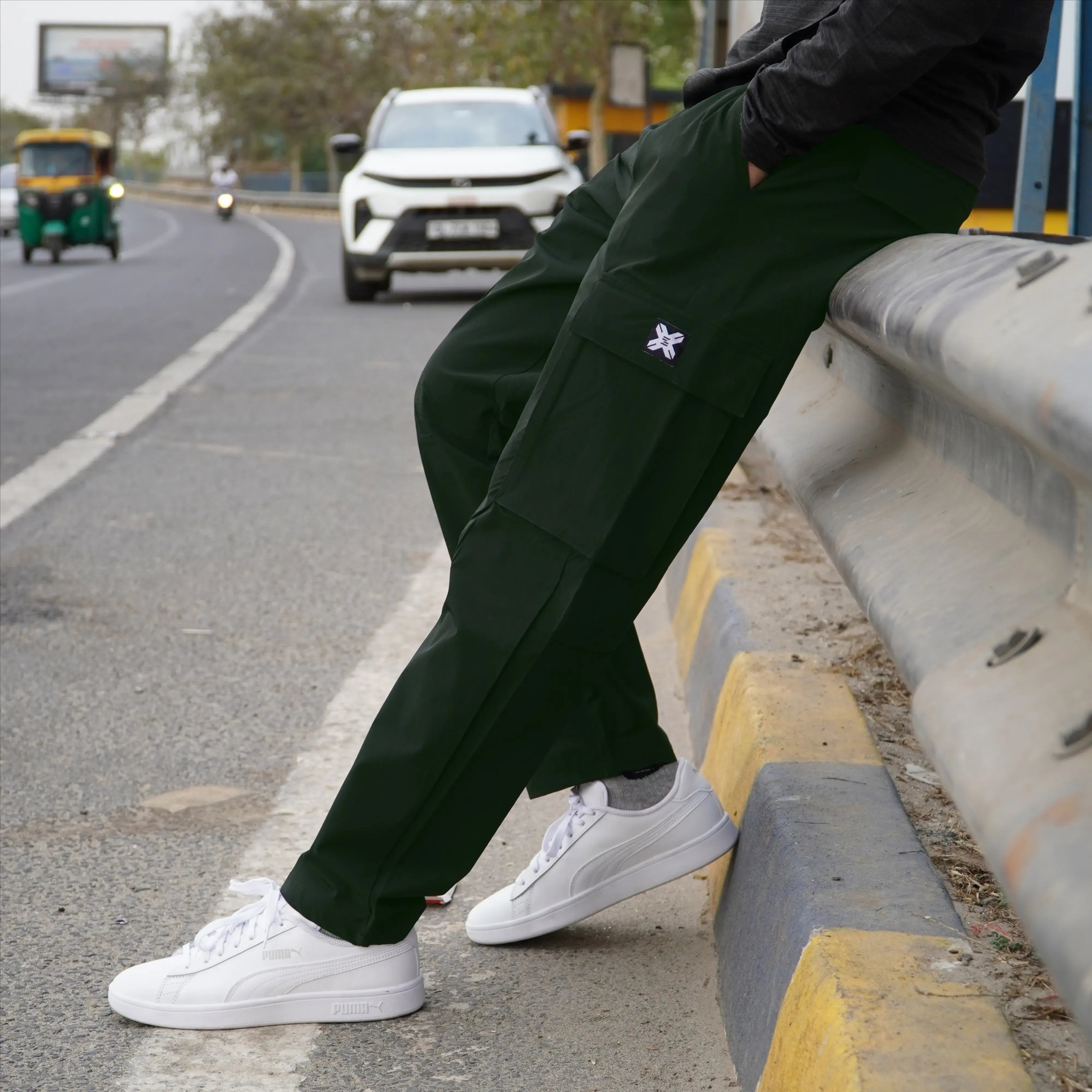 Dark Green Cargo pants – xzizt